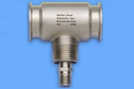 Hoffer HO-SA-107R Sanitary Series Flow Controls Turbine Flow Meter ...